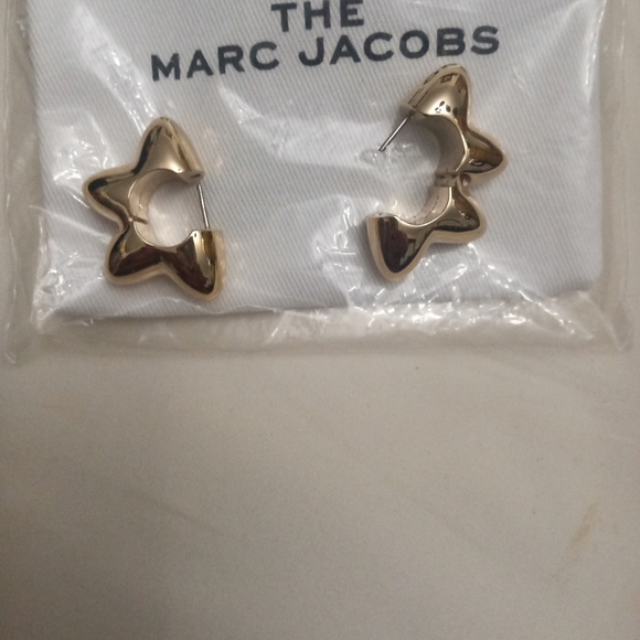 Marc Jacobs | Jewelry | Marc Jacobs Star Chubby Hoop Earrings | Poshmark